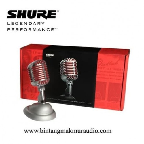 Shure 5575LE Unidyne Limited Edition 75th Anniversary Vocal Microphone