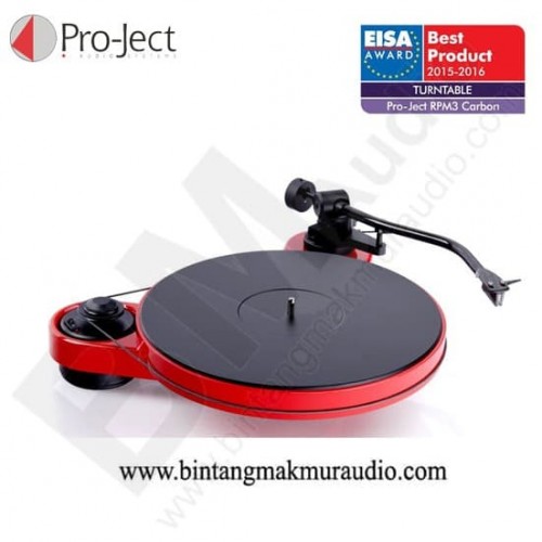 Project RPM 3 Carbon Red Turntable
